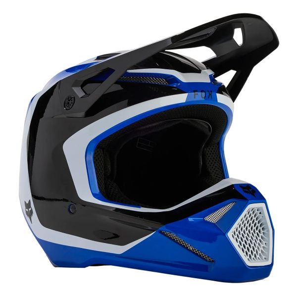 Casco Moto FOX V1 Nitro Blue pronto per l'invio | iCasque.it