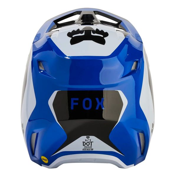 Casco Moto FOX V1 Nitro Blue pronto per l'invio | iCasque.it