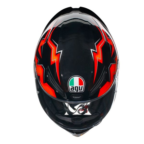 Casco Moto AGV K1 S Multi Kripton Black Orange pronto per l'invio ...