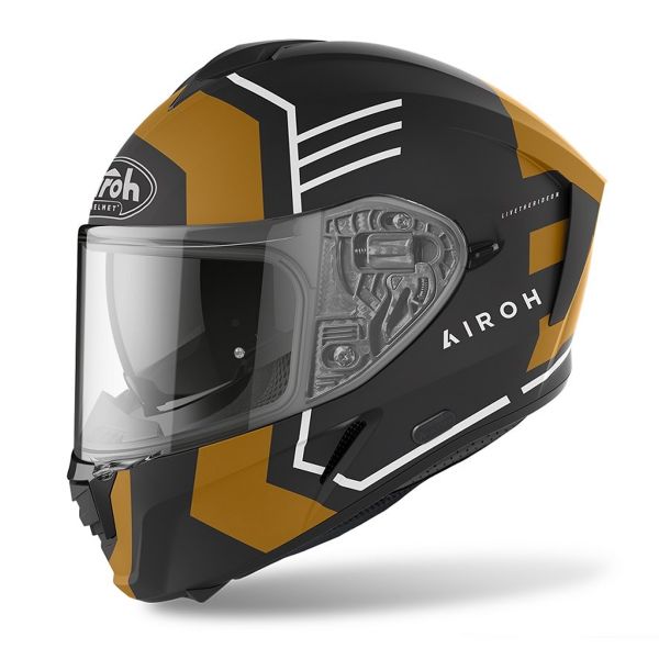 Casco Moto Airoh Spark Thrill Gold Matt pronto per l'invio | iCasque.it