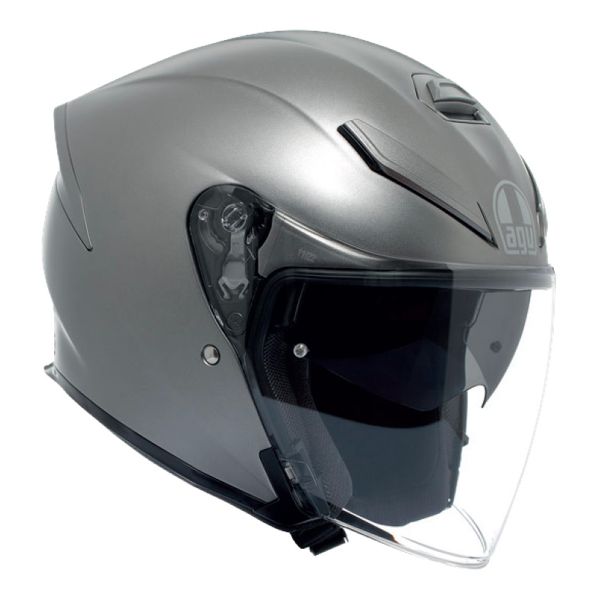Casco Moto AGV K5 Jet Matt Luna Grey pronto per l'invio | iCasque.it
