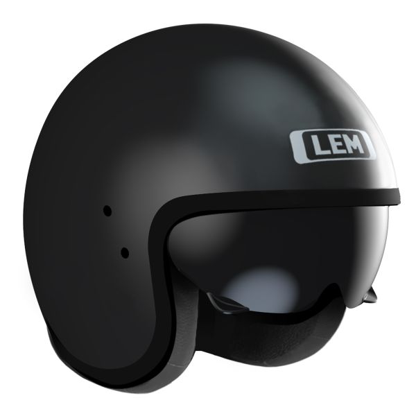 Casco Moto LEM Sport Matt Black in Stock | iCasque.it
