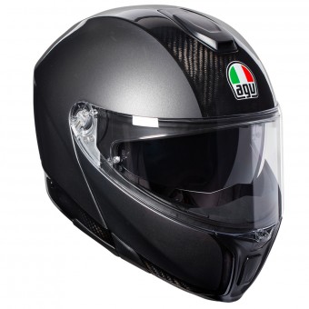 Casco Moto AGV Sportmodular Carbon Dark Grey pronto per l'invio ...