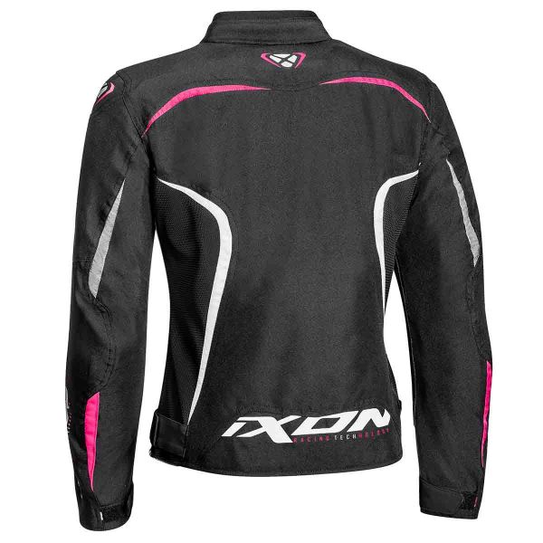 Giacca Moto Ixon Sprinter Air Lady Nero Fucsia in Stock | iCasque.it